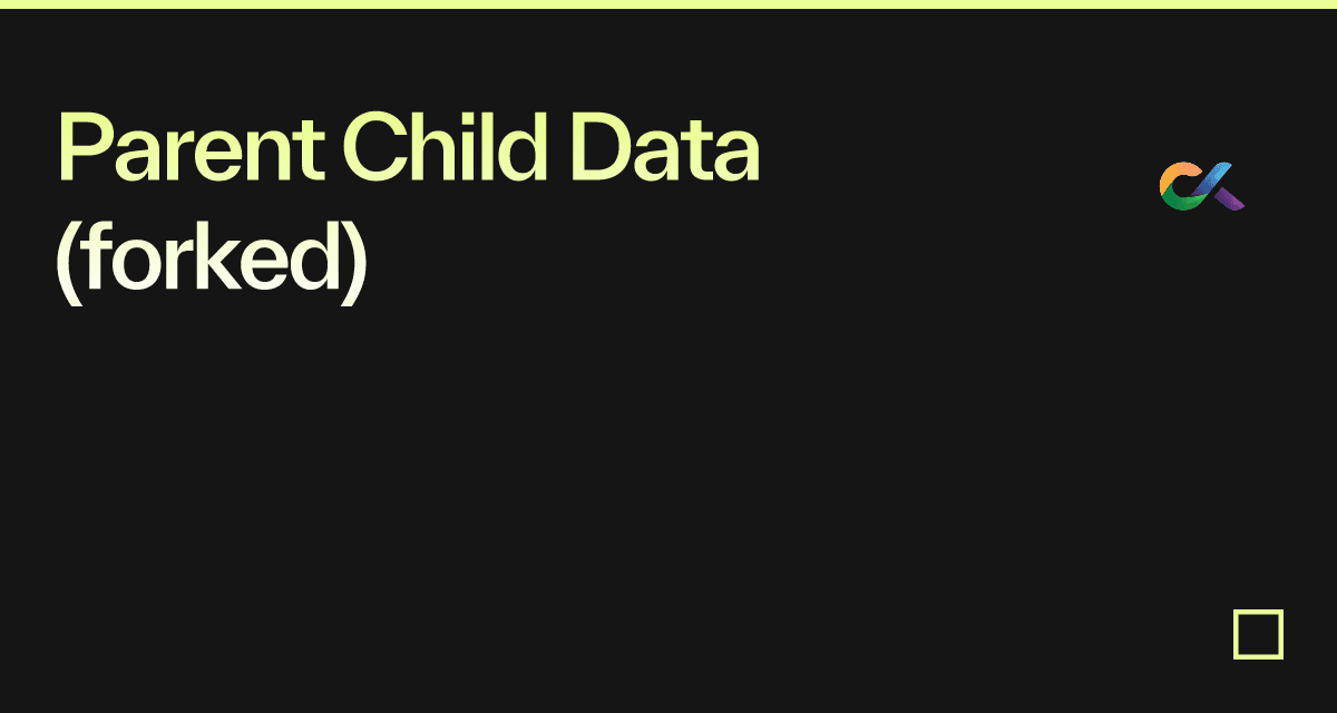 Parent Child Data (forked) - Codesandbox Parent Child Data (forked) - Codesandbox