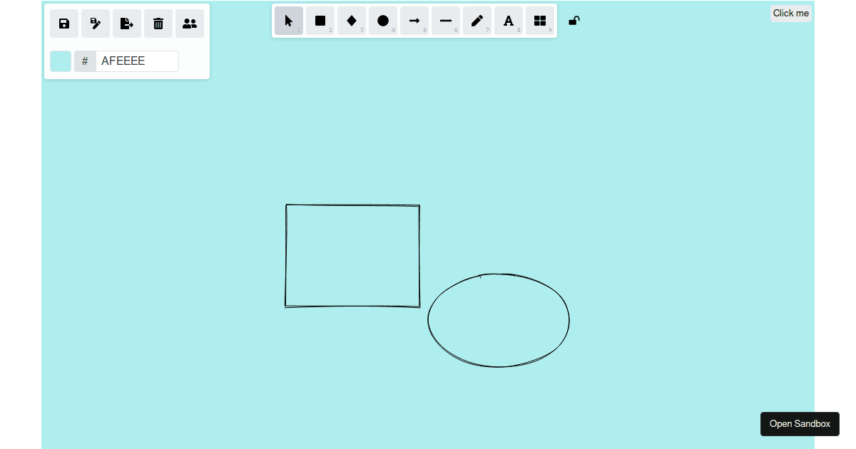 excalidraw - Codesandbox
