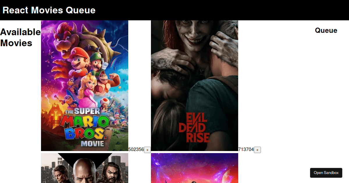June Coding Event - Codesandbox