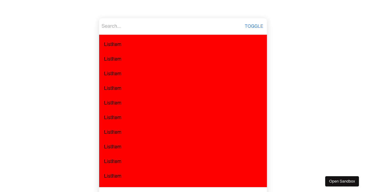 Mui Collapse Issue Codesandbox