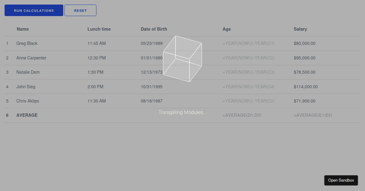 hyperformula-i18n-demo - Codesandbox