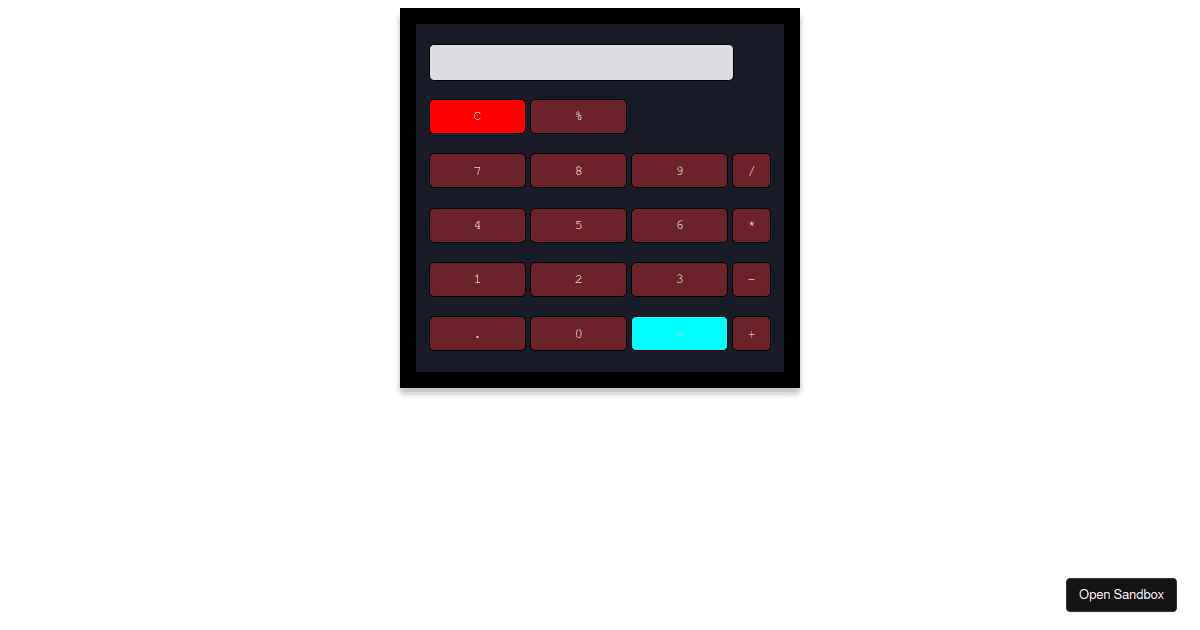 calculator-project - Codesandbox