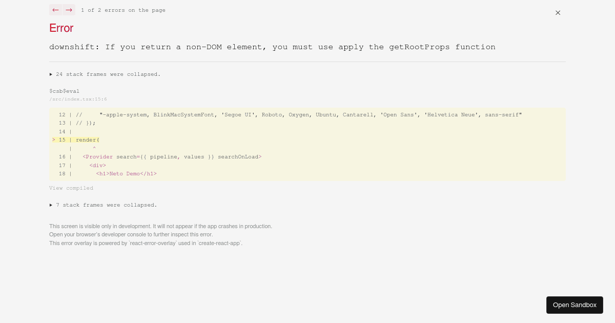 Sajari React Sdk Example Radio And Checkbox Neto Codesandbox 3991
