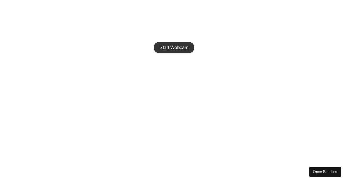 React Image Capture Codesandbox