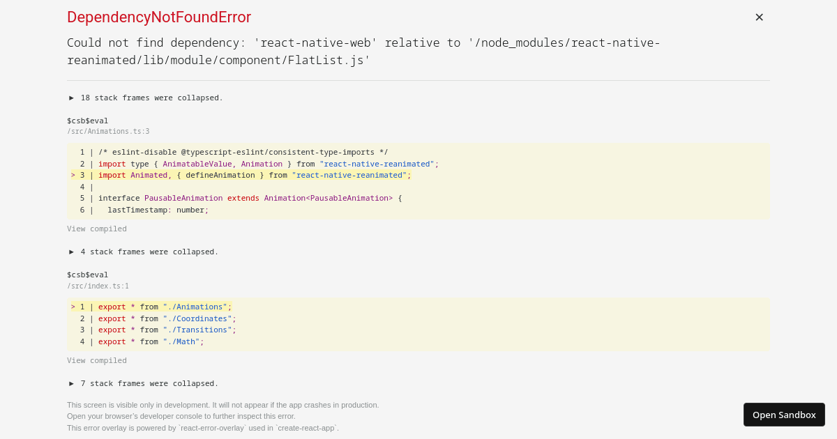 react-native-redash - Codesandbox