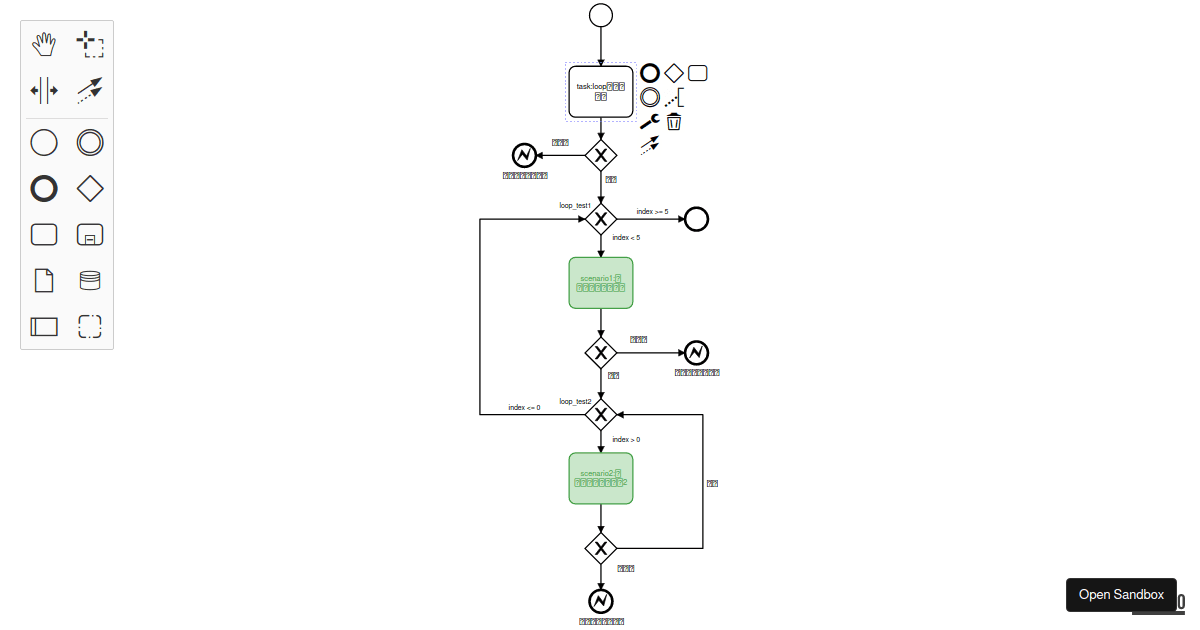 bpmn-js Sandbox (forked) - Codesandbox