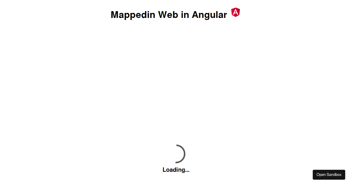 mappedin-angular - Codesandbox