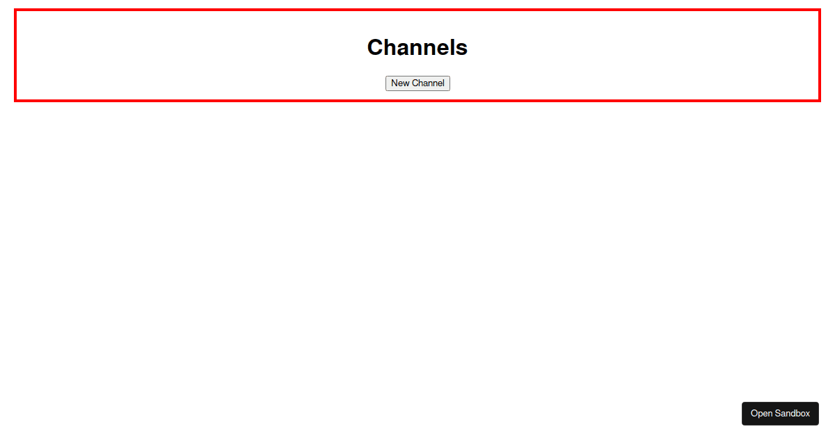 channels - Codesandbox