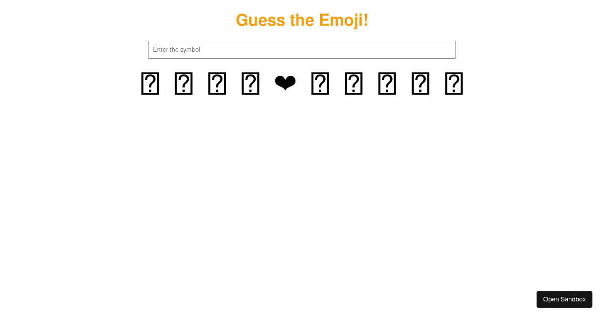 emoji-interpreter - Codesandbox
