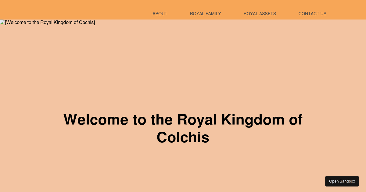 projet-1 - Codesandbox