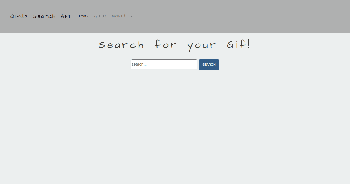 lalibretti/GiphyApi - Codesandbox