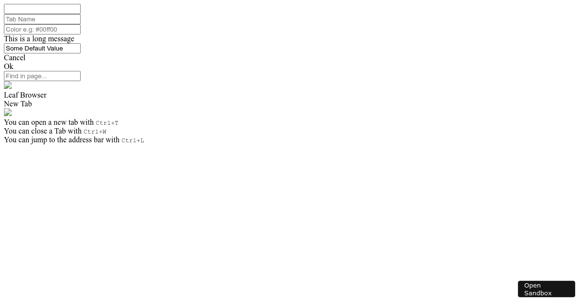 leaf-browser - Codesandbox