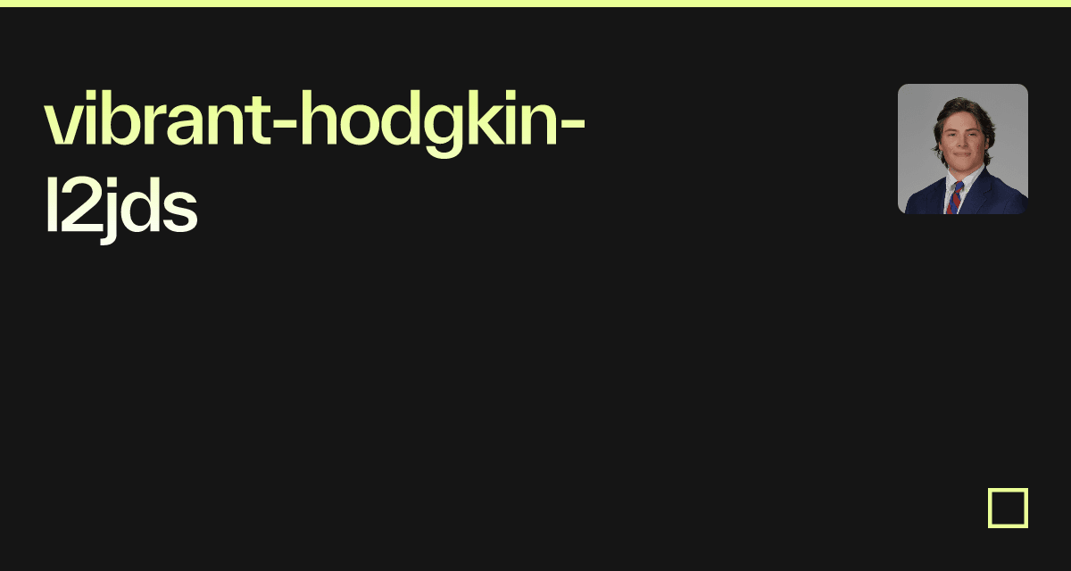 vibrant-hodgkin-l2jds - Codesandbox