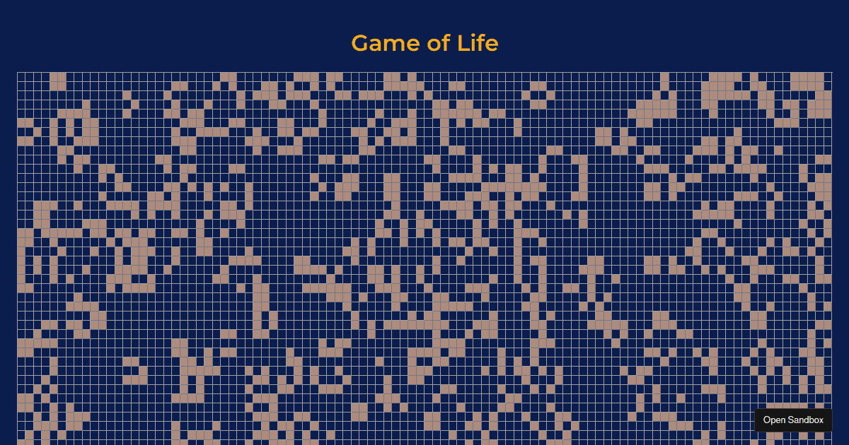 game-of-life-v2 - Codesandbox