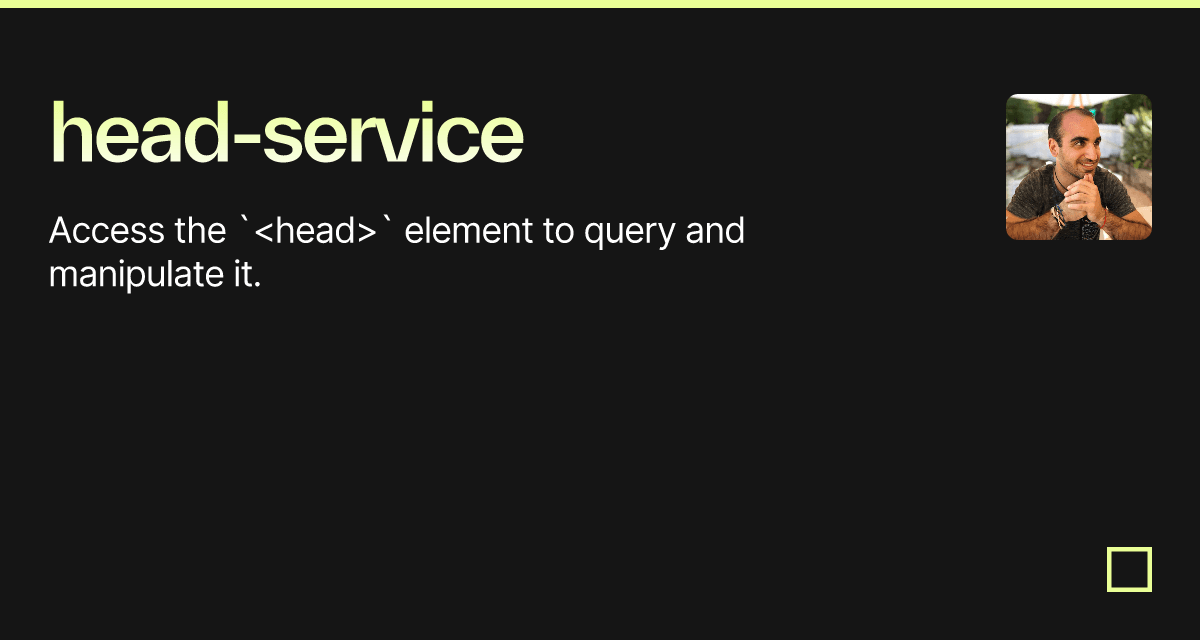 head-service - Codesandbox