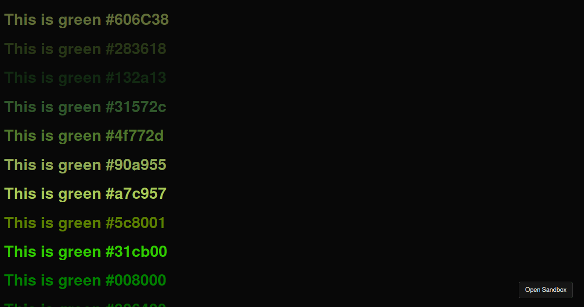main-color-palette - Codesandbox