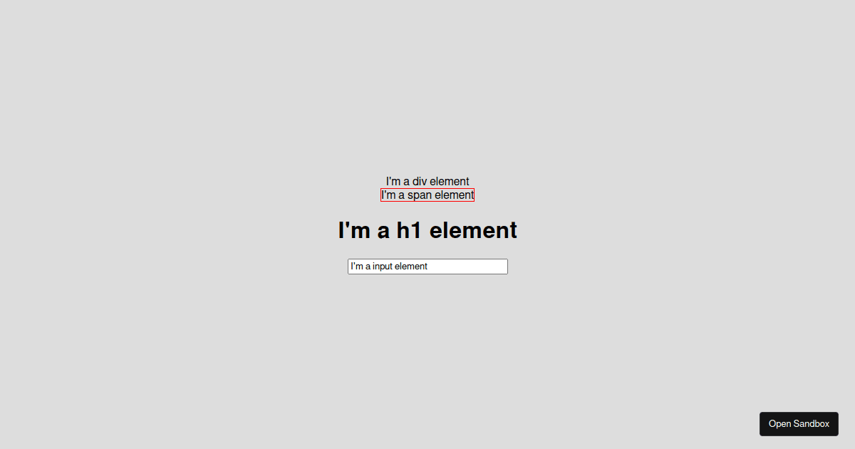 PropTypes.elementType - Codesandbox