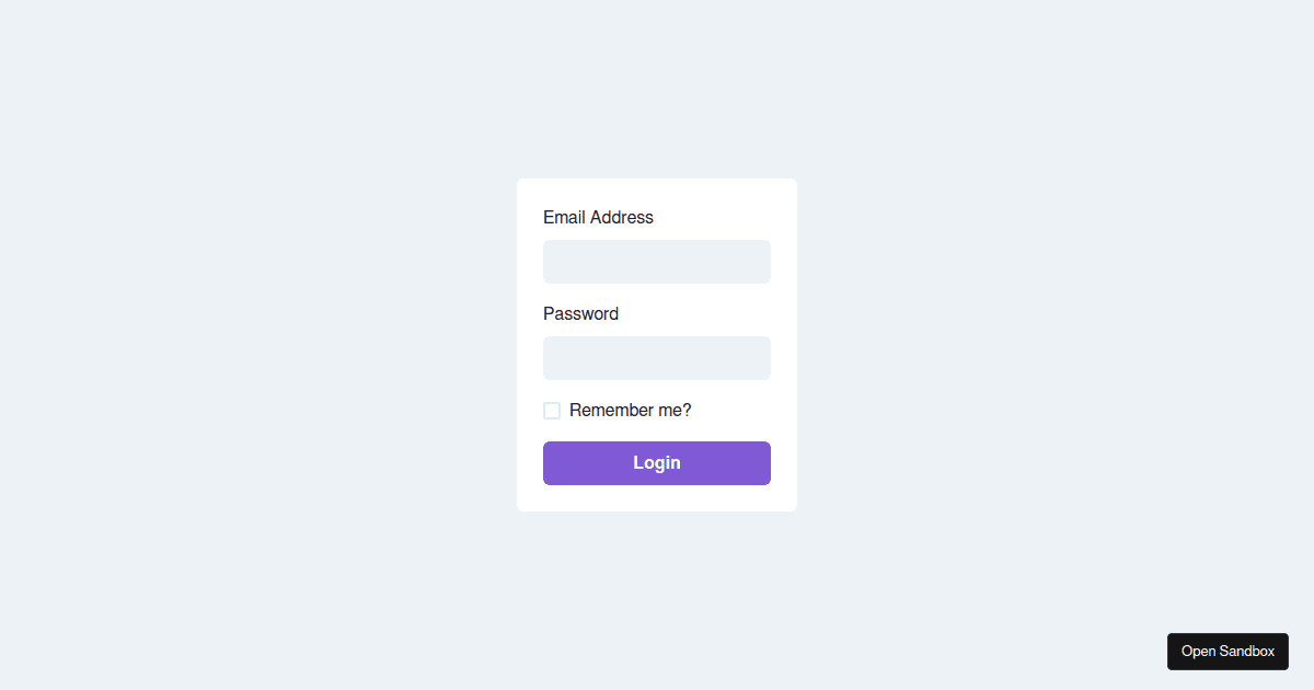 sandpack-project - Codesandbox