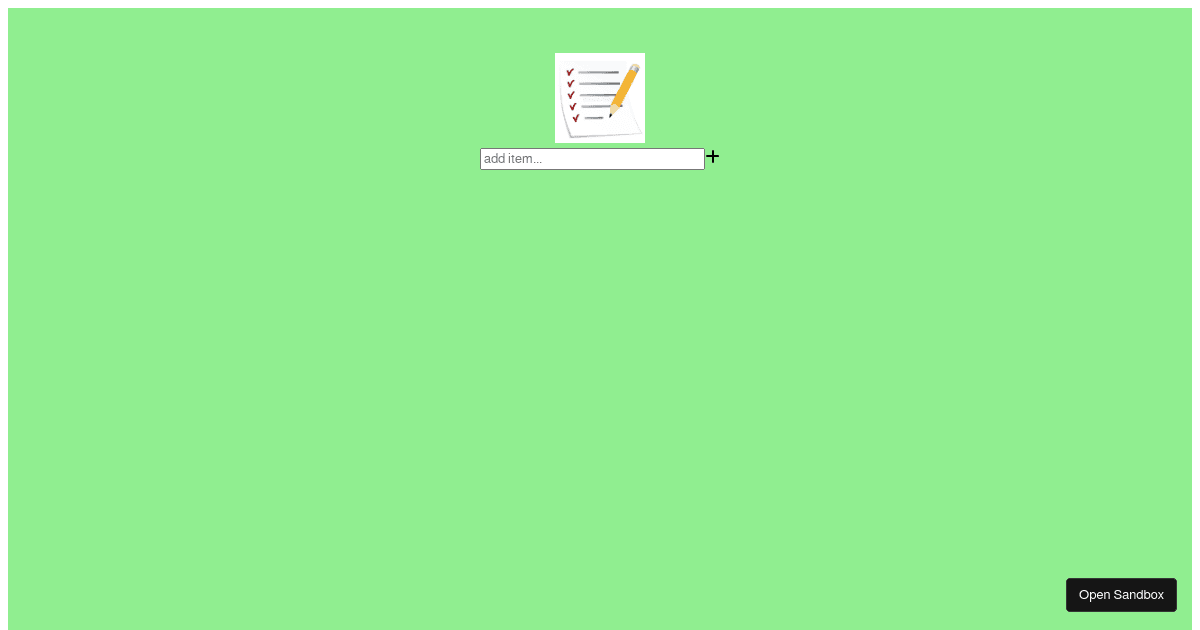 Crud Operations Codesandbox 