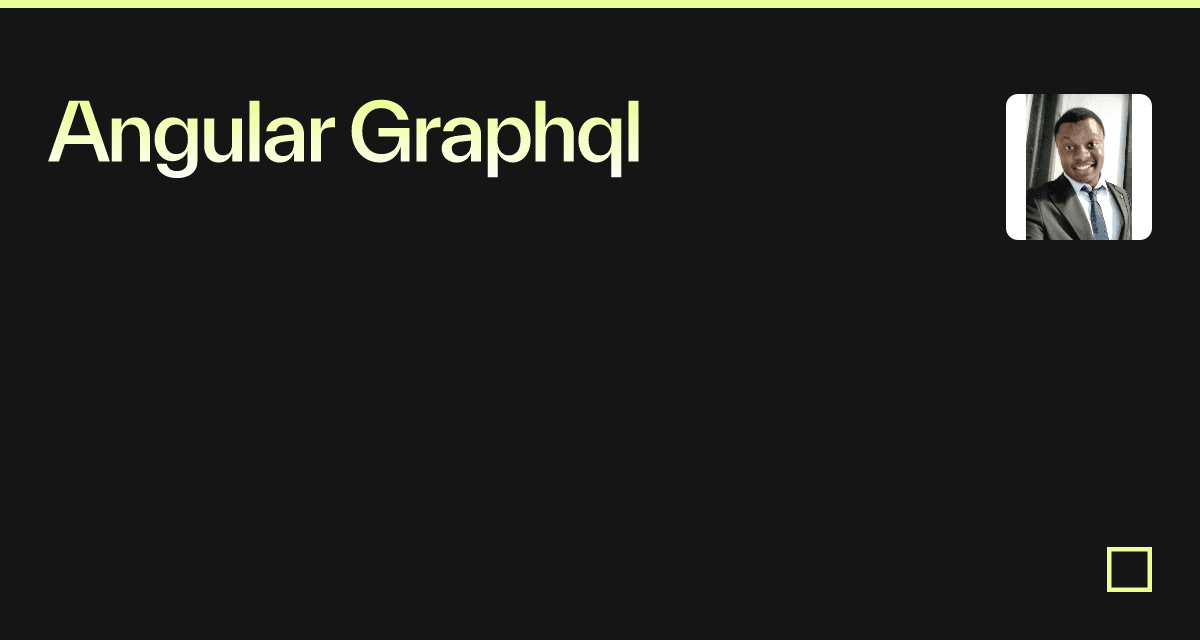 Angular Graphql - Codesandbox