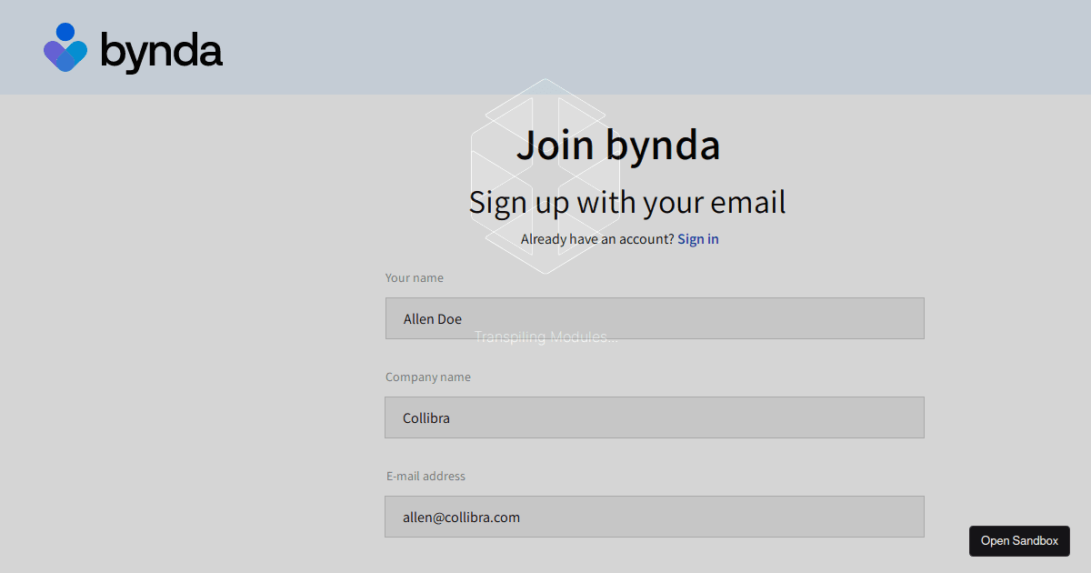 sign-up-via-email-and-pword-example - Codesandbox