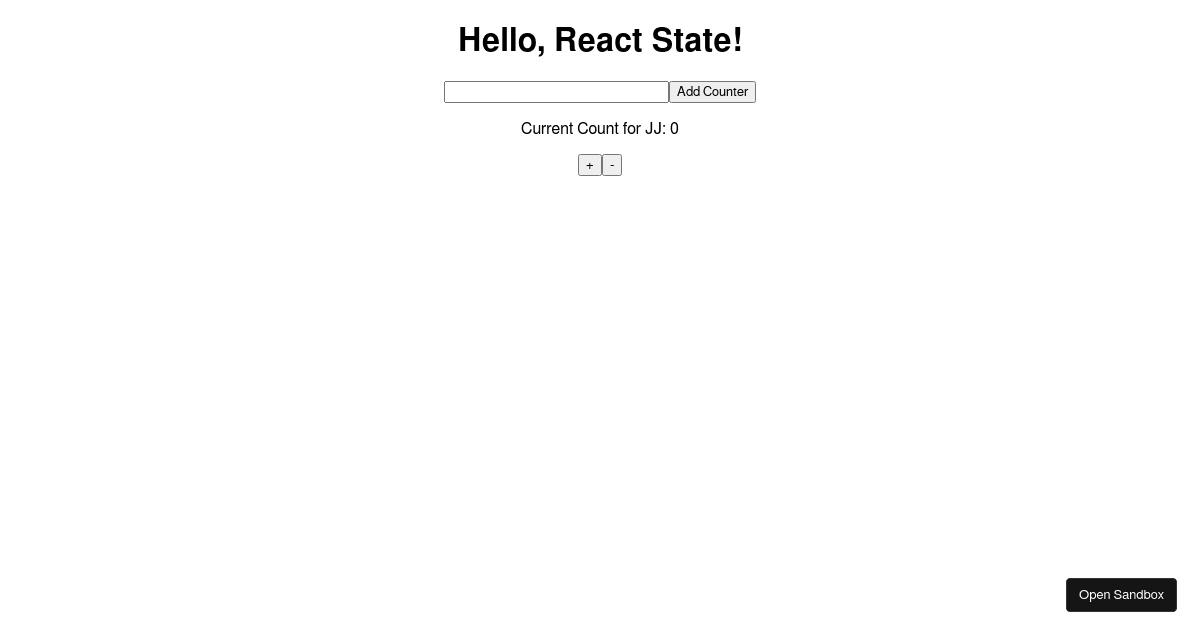 React Callback Demo Codesandbox 