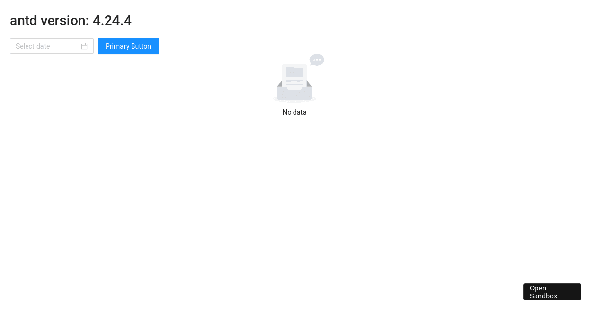 antd reproduction template (forked) - Codesandbox