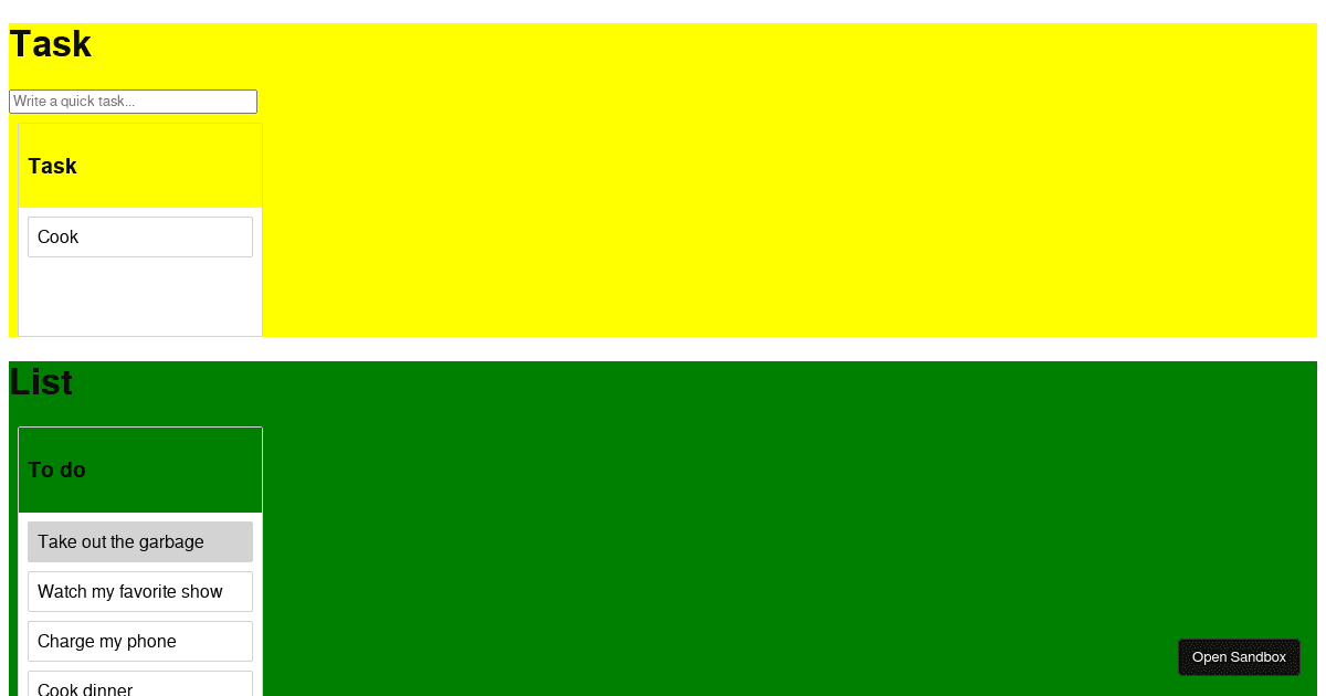 react-beautiful-dnd tutorial - Codesandbox