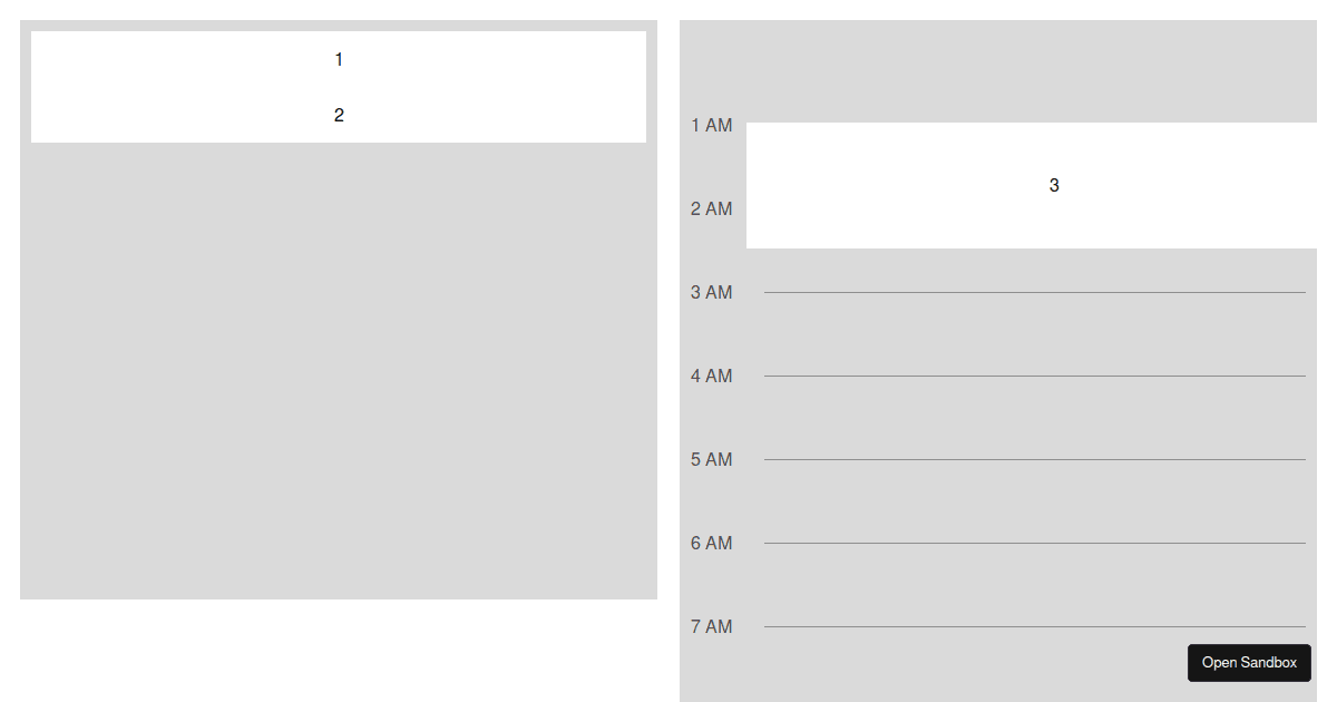Multiple Containers - Codesandbox Multiple Containers - Codesandbox
