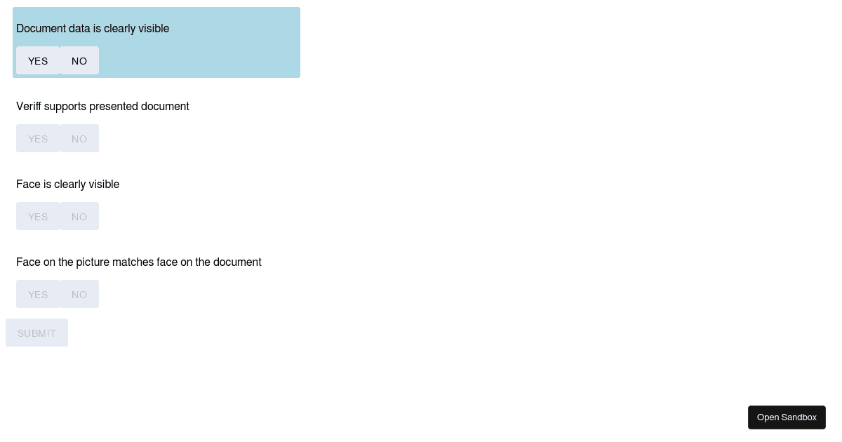 veriff-assignment - Codesandbox