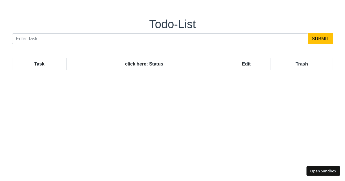 Todo-list with Vuejs (forked) - Codesandbox