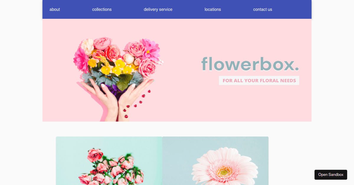 flower-box-react - Codesandbox