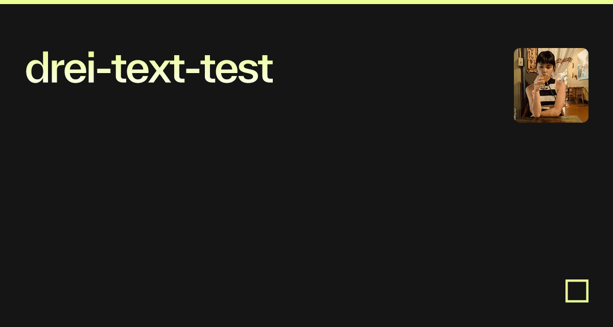 drei-text-test - Codesandbox