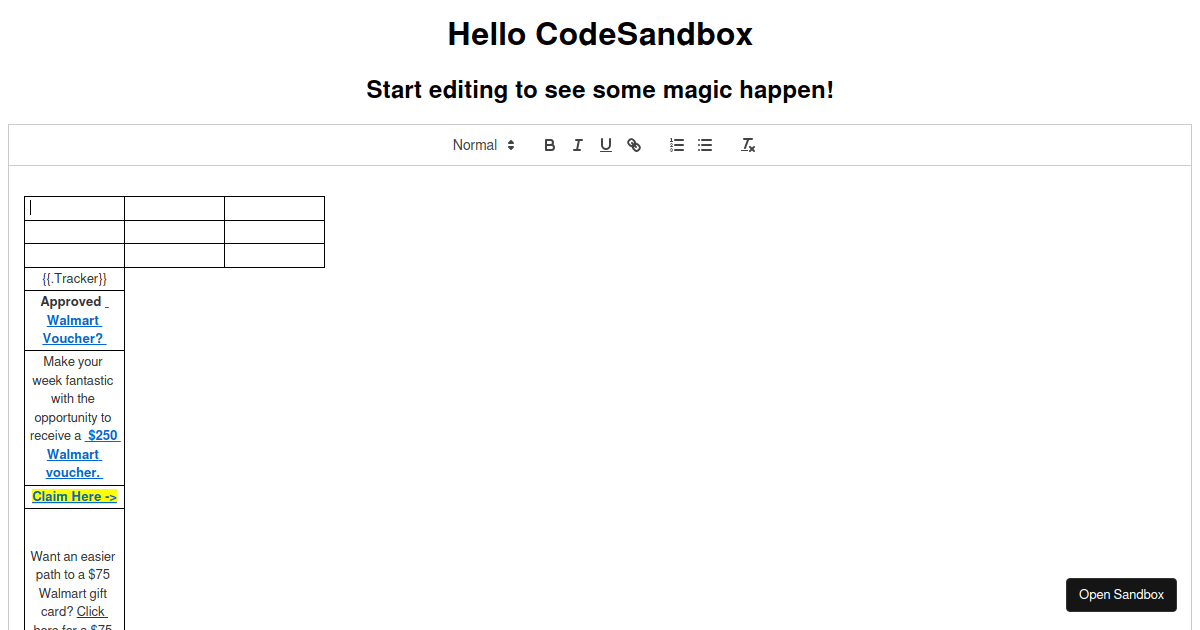 react-quill-table-demo (forked) - Codesandbox