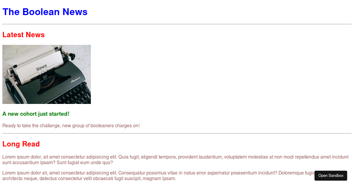 static - Codesandbox