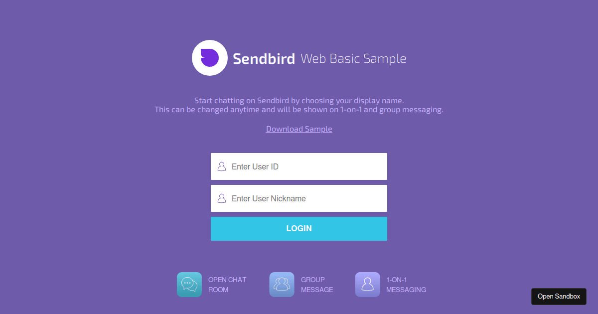 Sample-JS-Web-Basic - Codesandbox