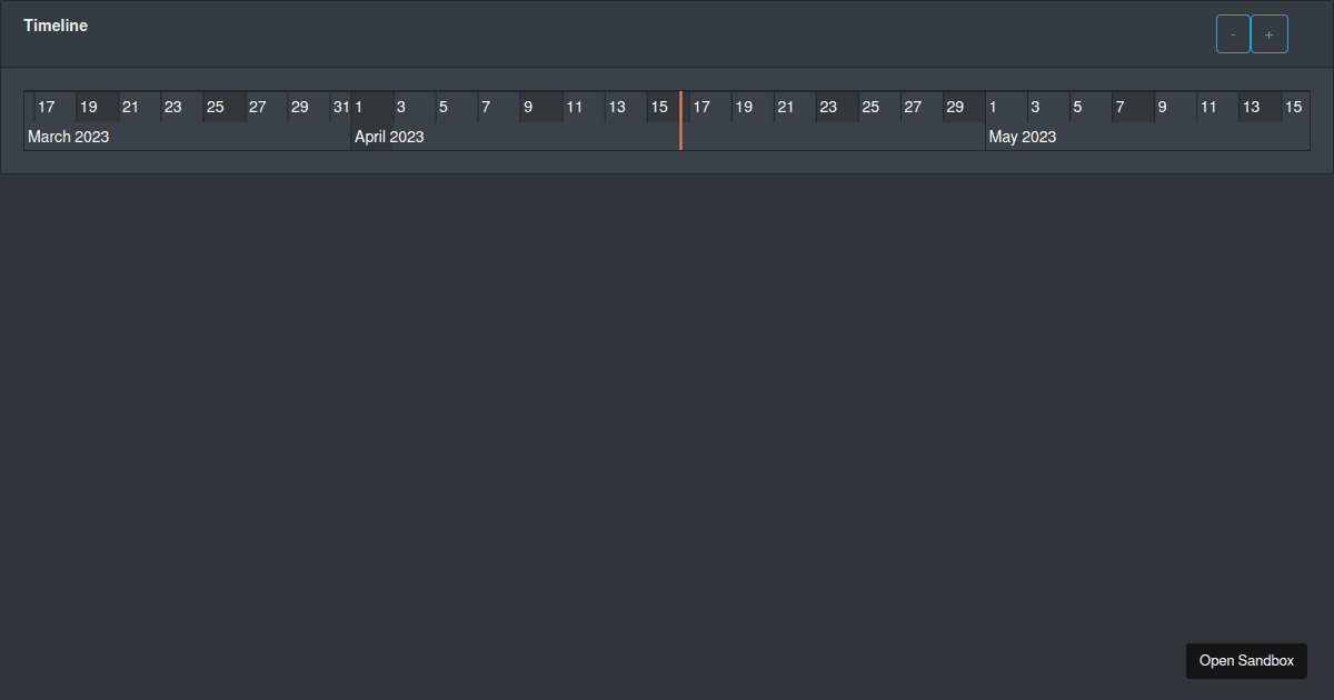 react-timeline (forked) - Codesandbox