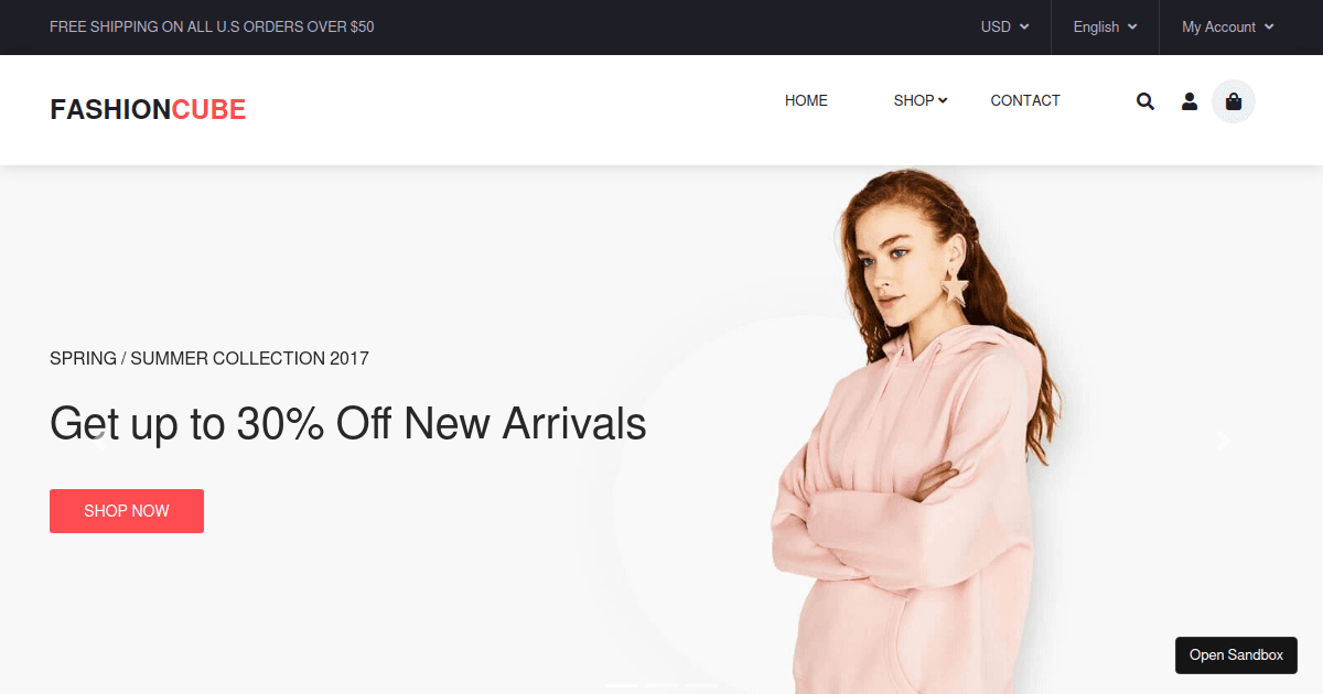 fashioncube - Codesandbox