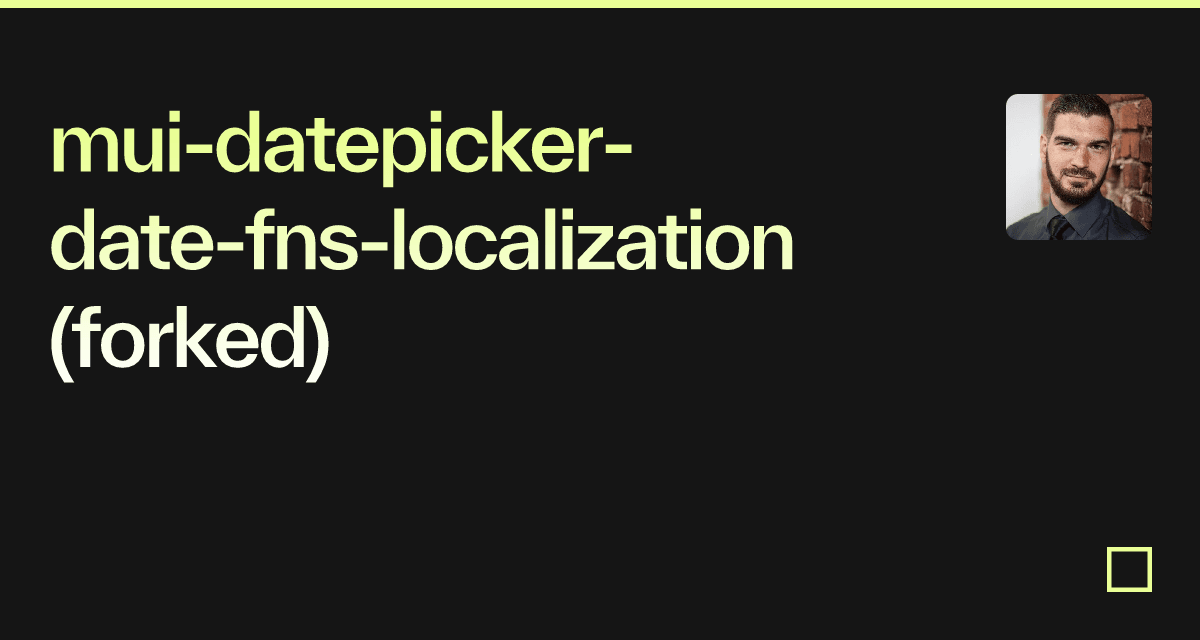 Mui Datepicker Date Fns Localization Forked Codesandbox 5367