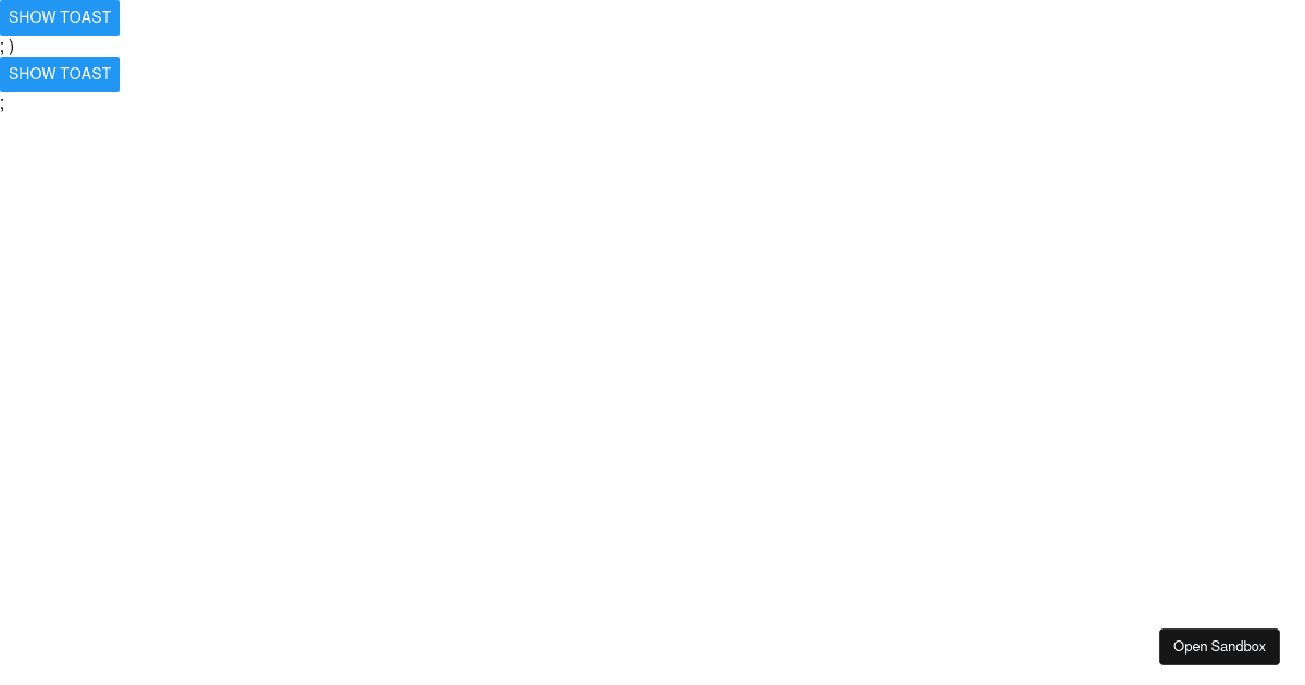 Create your first React Native App (forked) - Codesandbox