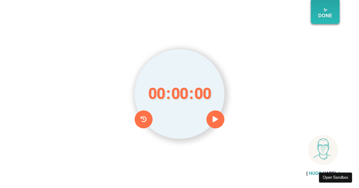 Timer Lite - Codesandbox