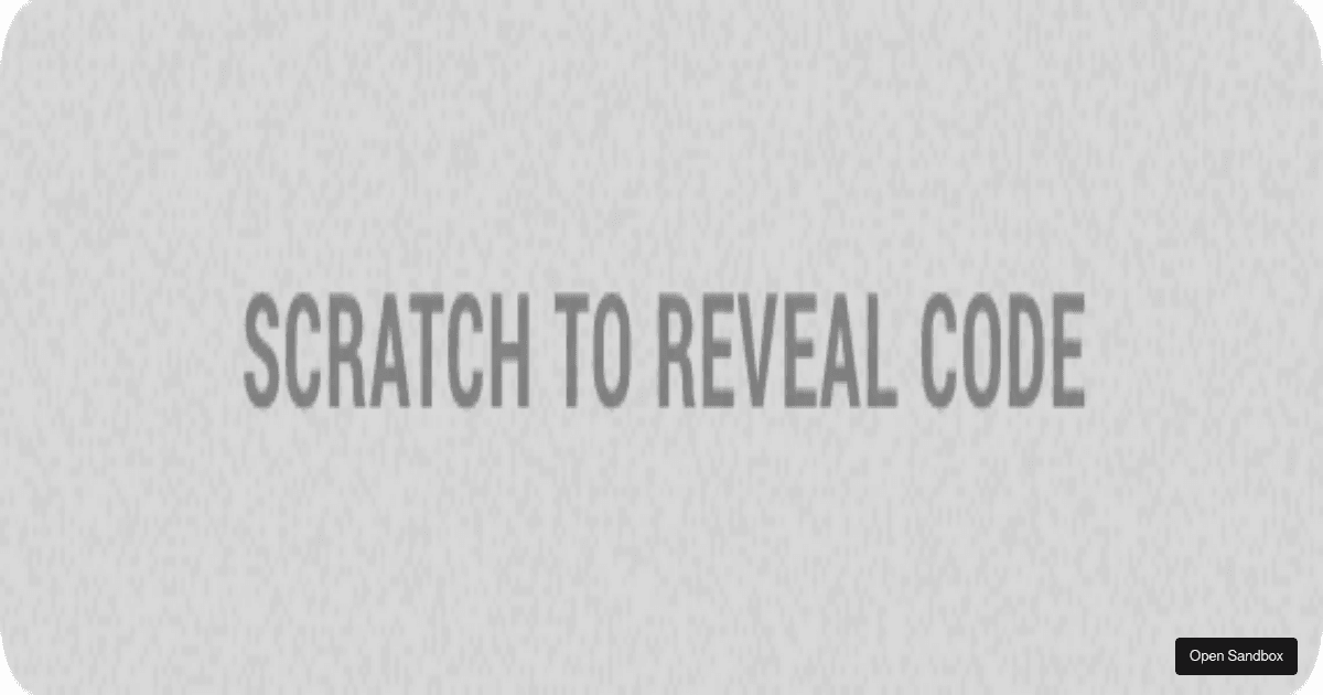 vue-scratch-off - Codesandbox