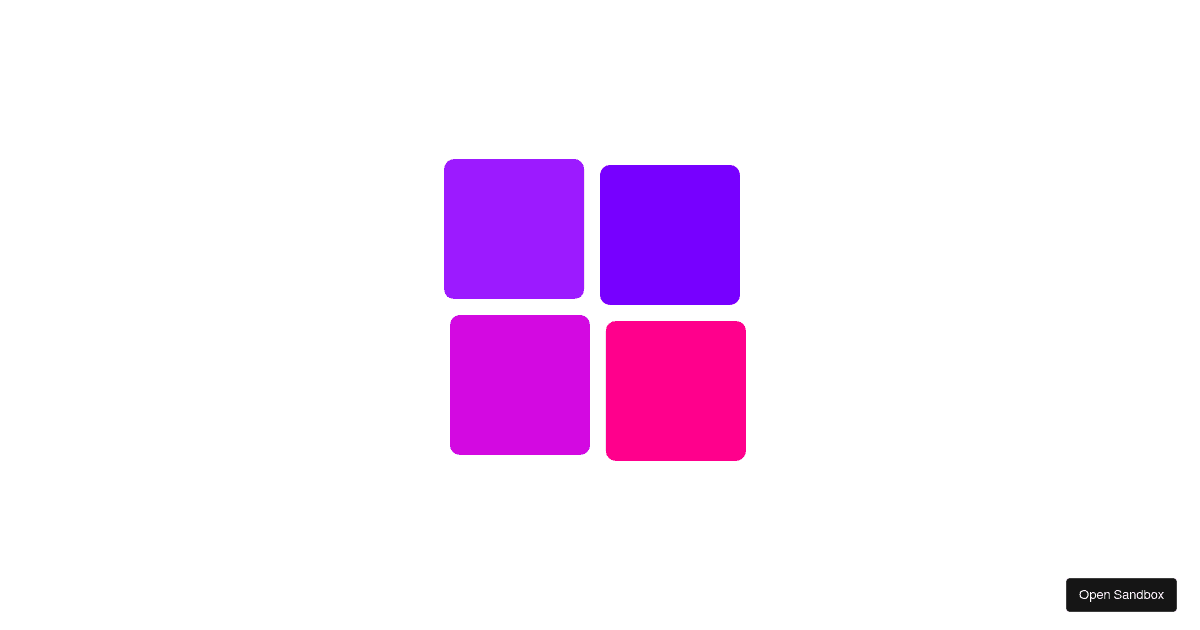 Framer Motion: Reorder animation - Codesandbox