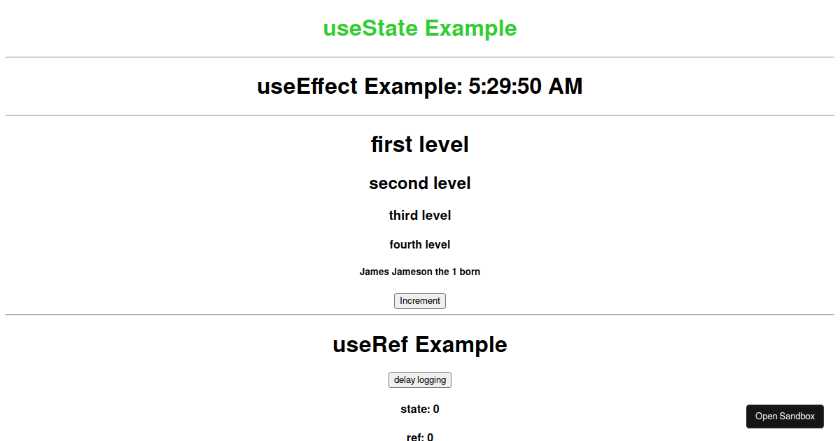 Intermediate React (Brian Holt) - Codesandbox