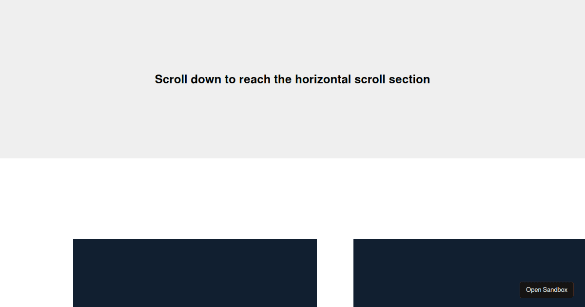 horizontal-scroll-usestate - Codesandbox