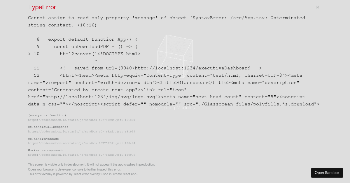 pdfmake (forked) - Codesandbox