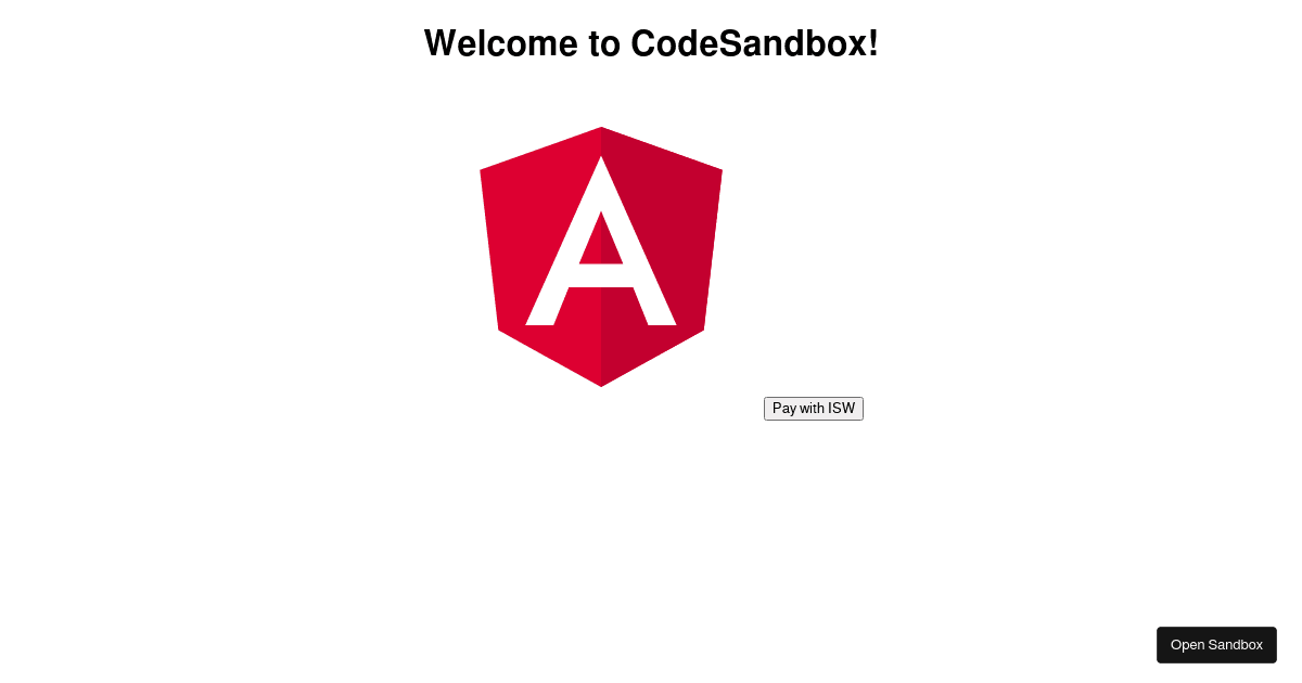 Angular Codesandbox