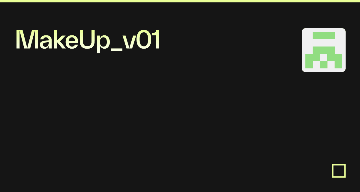 MakeUp_v01 - Codesandbox