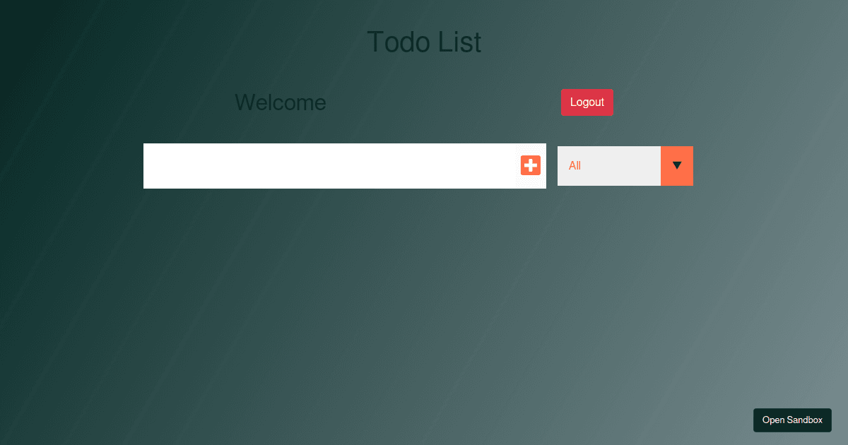 todolist - Codesandbox