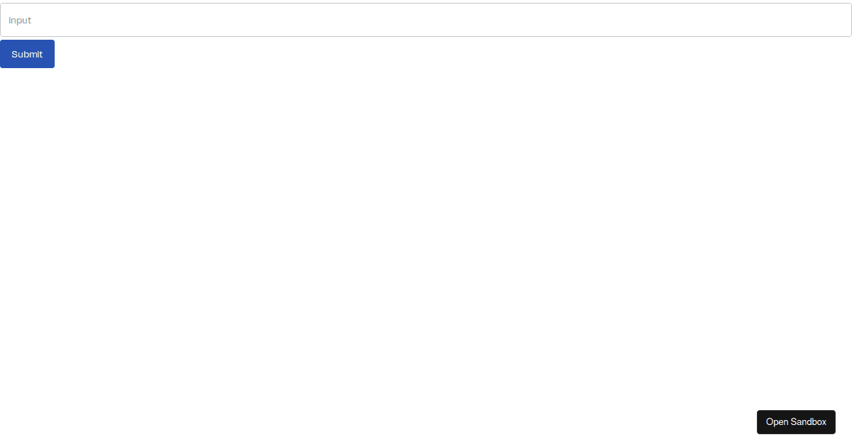formik (forked) - Codesandbox